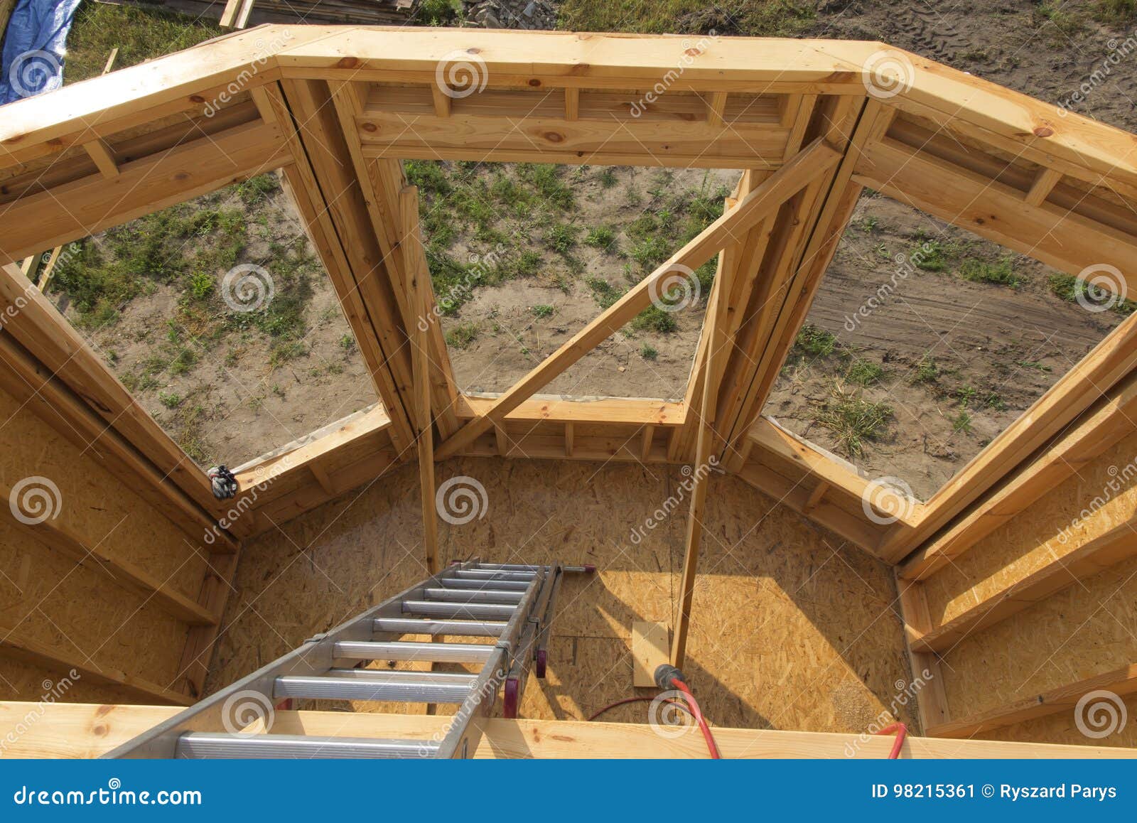 Building a Home Bayonet in Skeleton Technology Stock Image - Image of ...