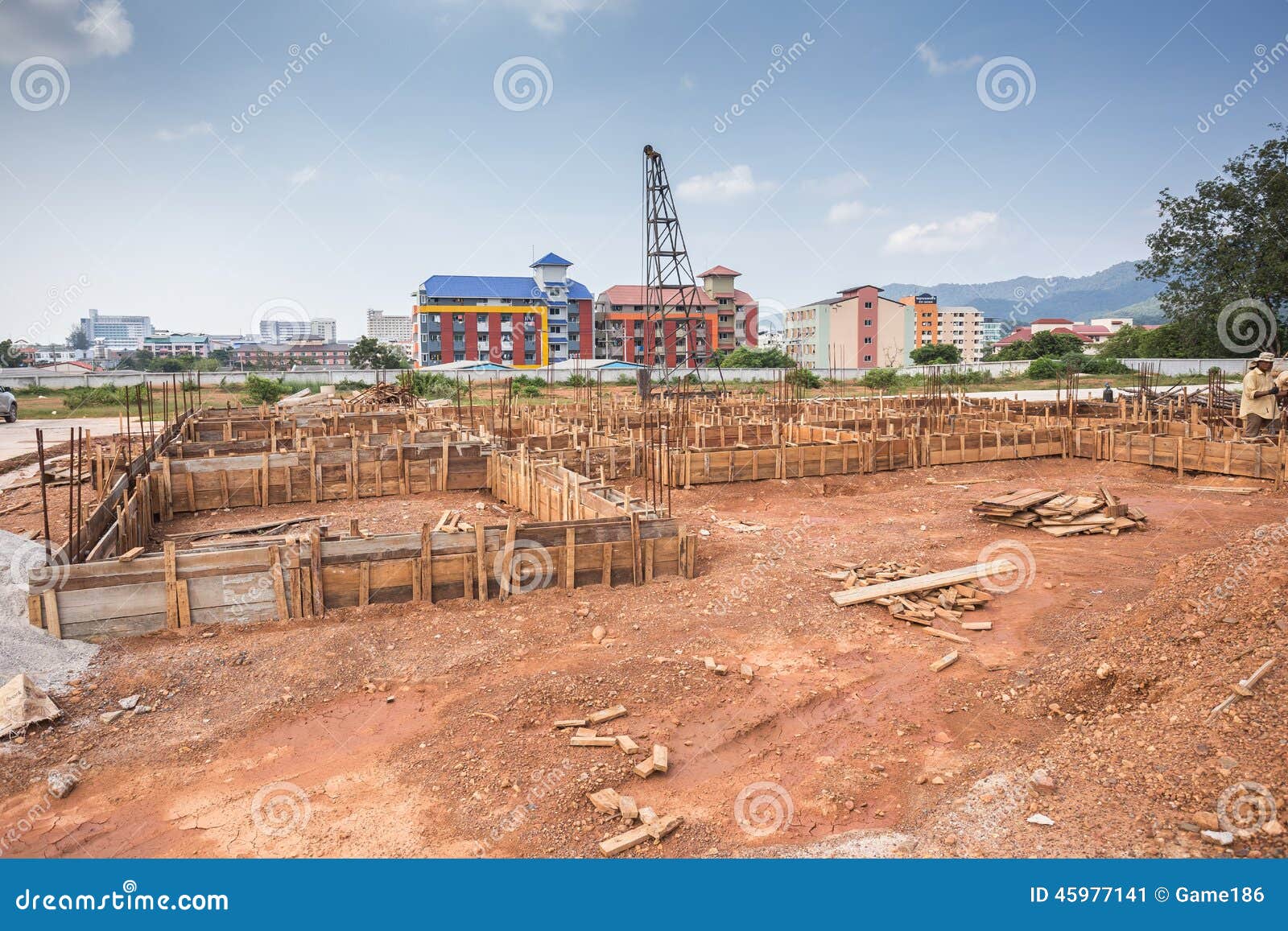 Building home editorial photo. Image of constructionsite - 45977141