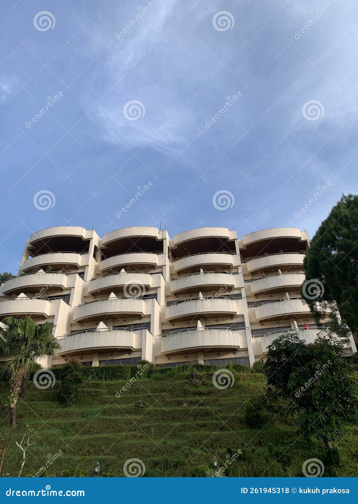 Building Hotel in Cianjur, West Java, Indonesia Stock Photo - Image of ...