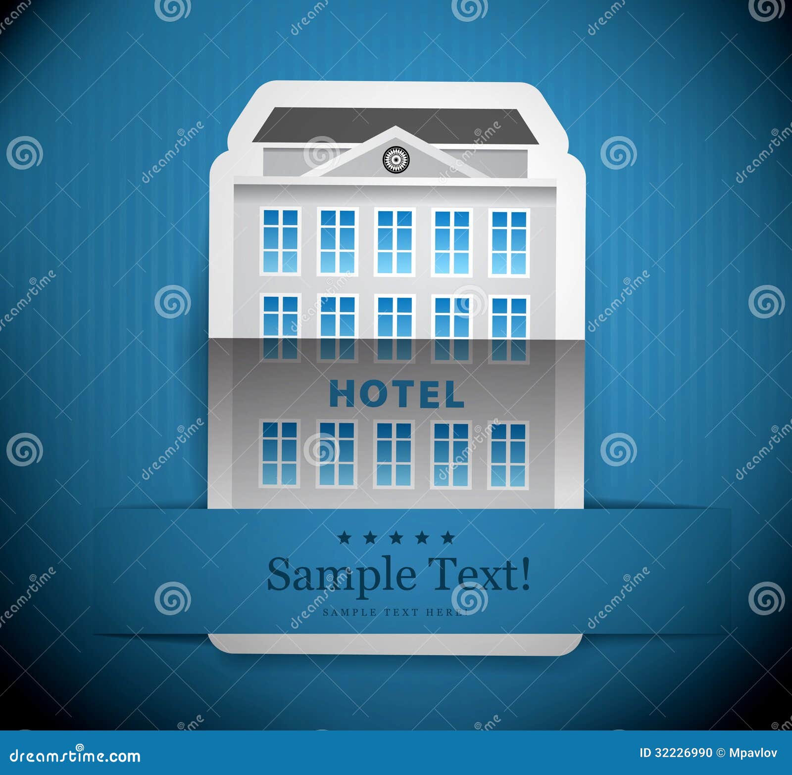 Papercraft Building Royalty-Free Stock Image | CartoonDealer.com #43717348