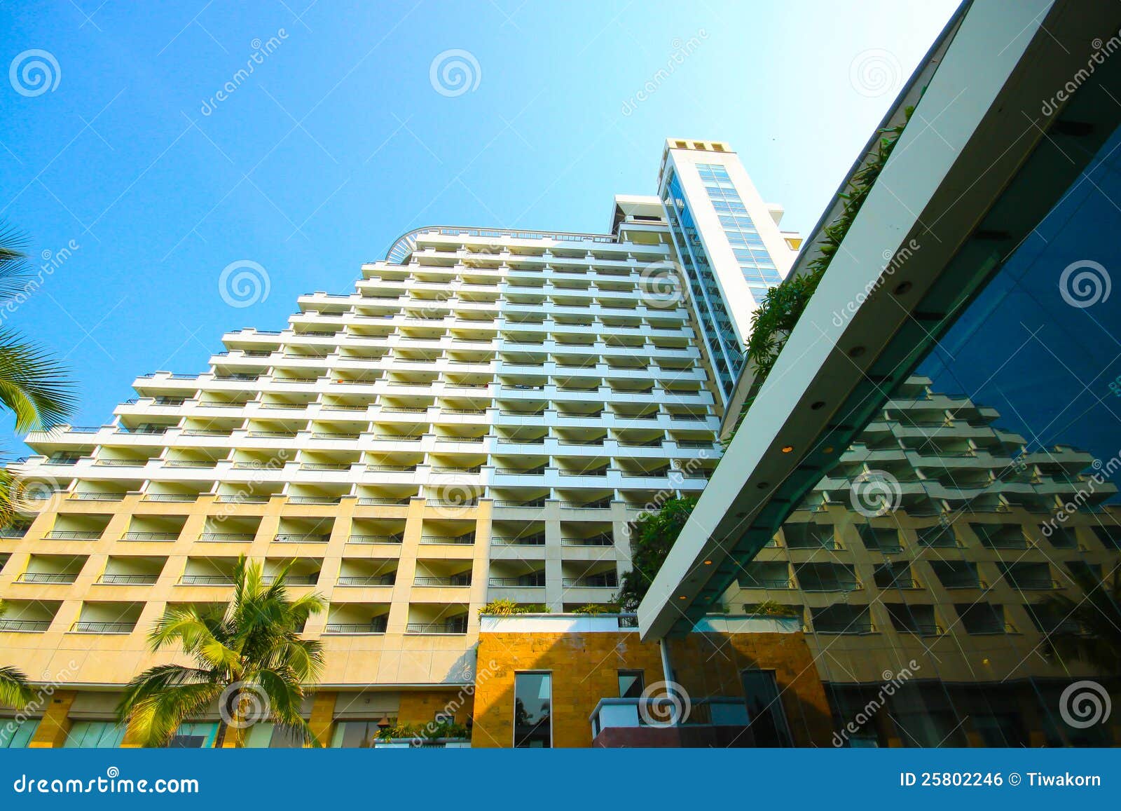 Building hotels. stock photo. Image of design, construction - 25802246