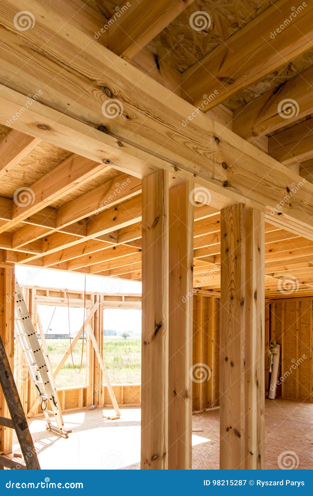 Building a House in Skeleton Technology Stock Image - Image of plate ...