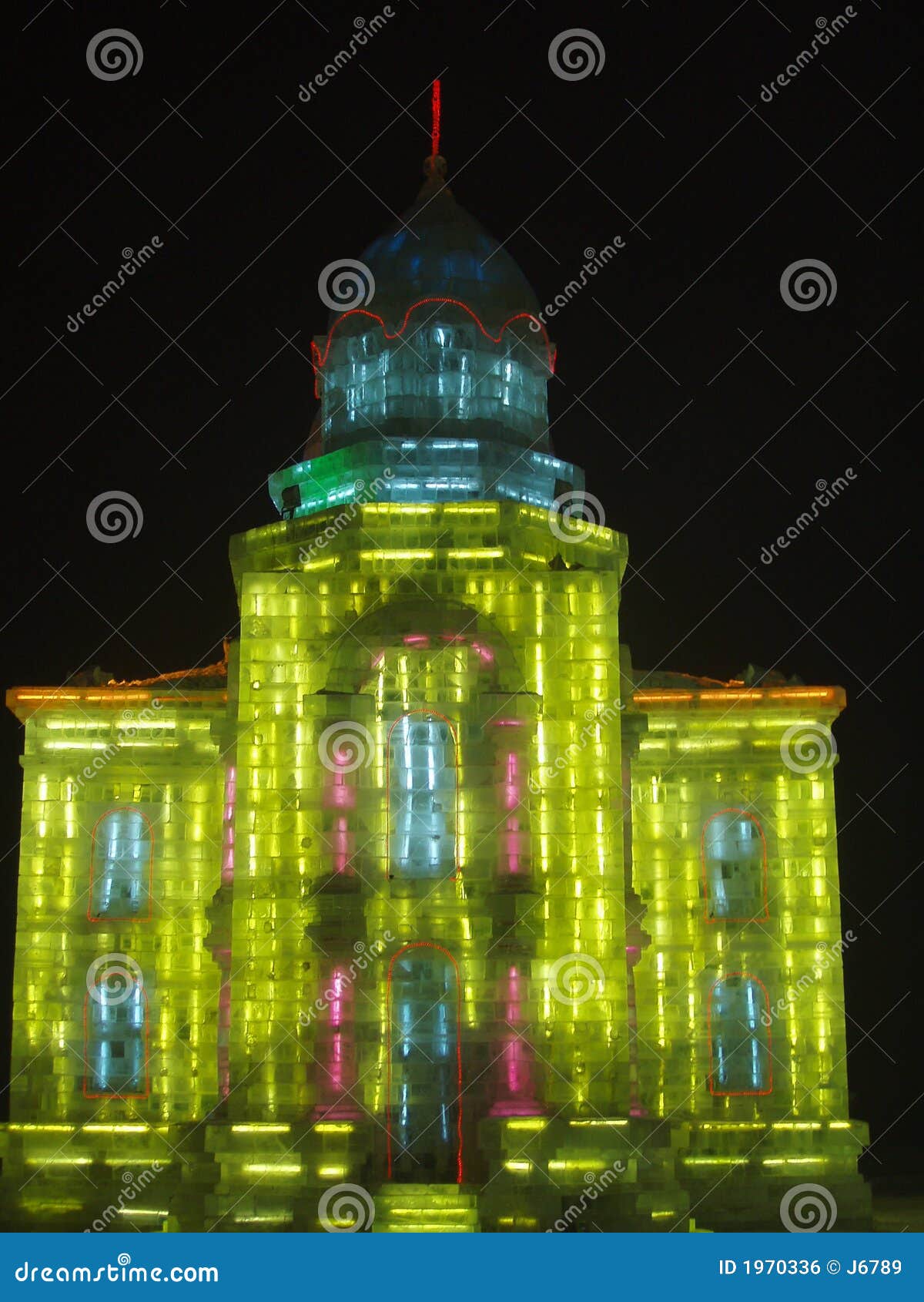 Building of ice stock photo. Image of blue, building, love - 1970336
