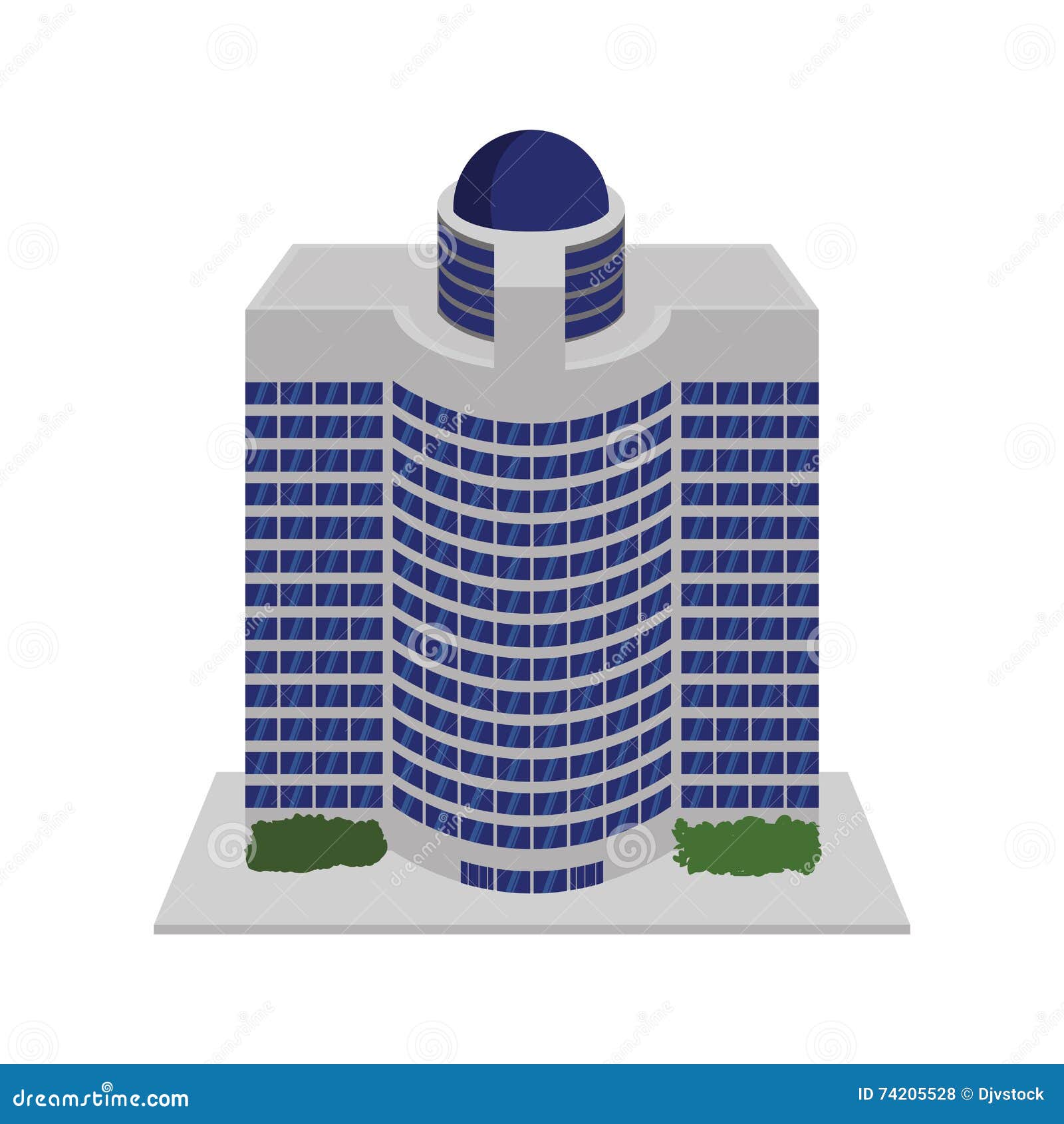 Building Icon. Hotel Design. Vector Graphic Stock Vector - Illustration ...