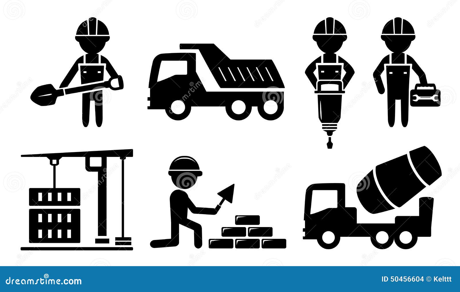 Building Industrial Icon for Construction Industry Stock Vector ...