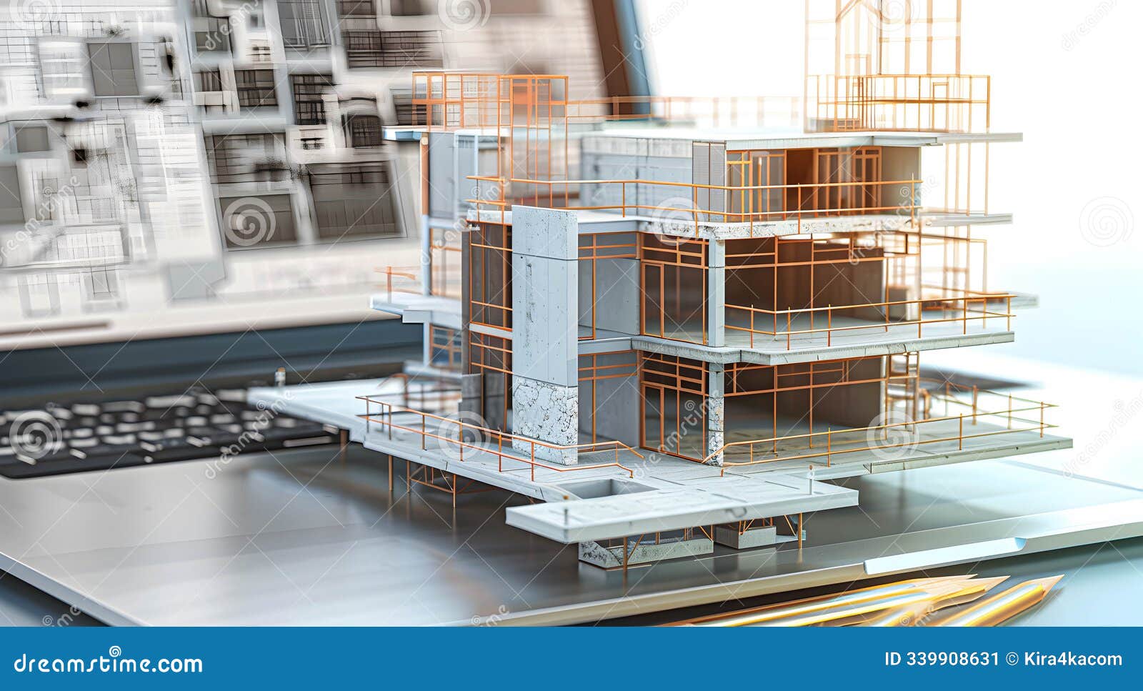 Building Information Modeling (BIM) Software is Used To Plan and ...