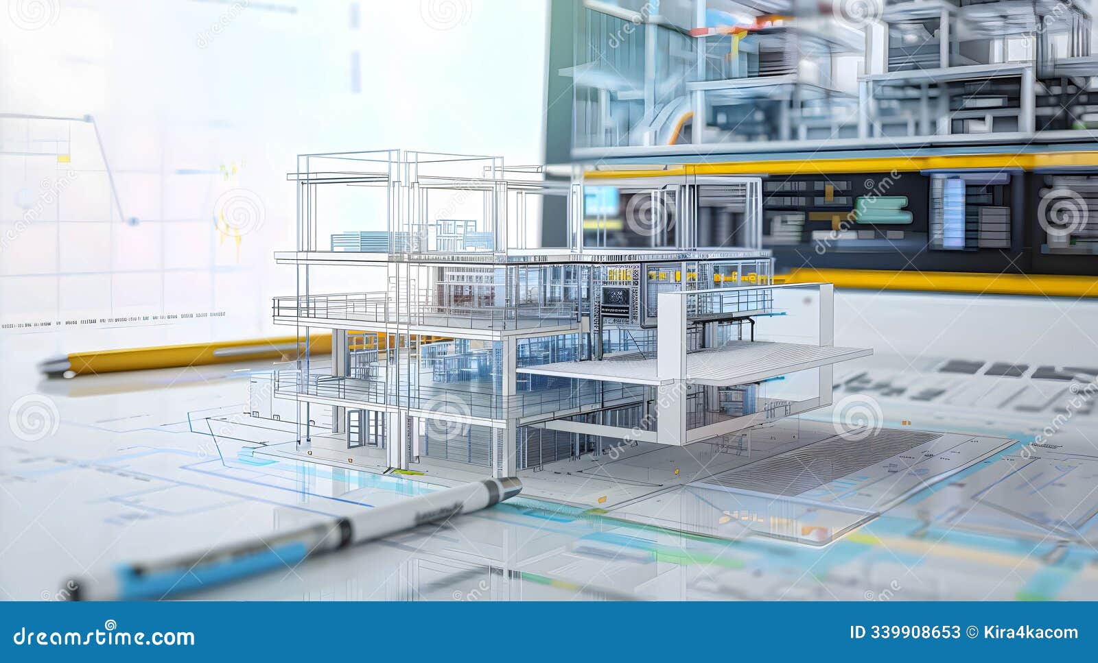 Building Information Modeling (BIM) Software is Used To Plan and ...