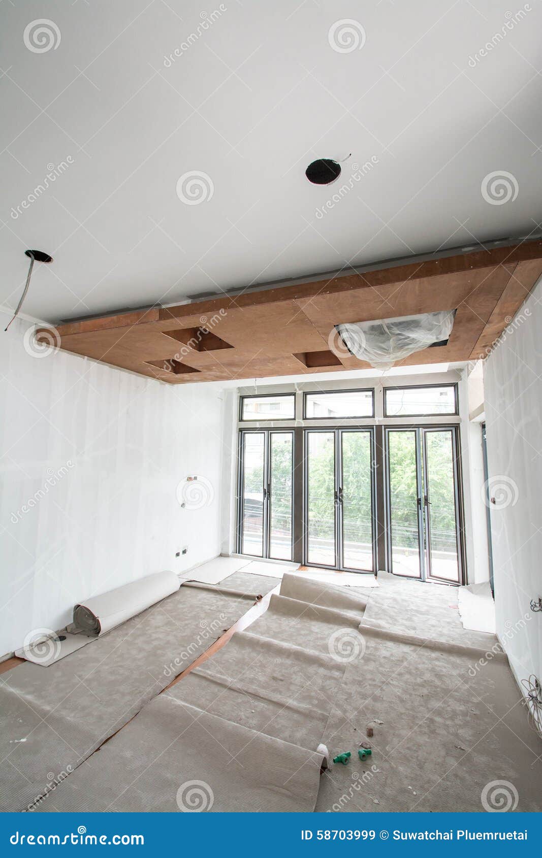 Building Inside Under Construction Stock Image - Image of asylum, build ...
