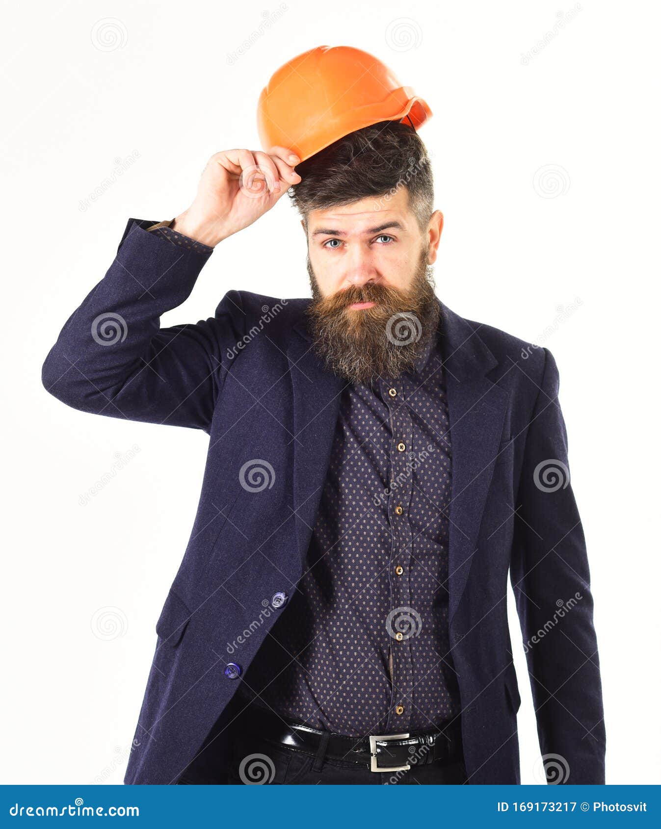 Building, Inspection, Profession Concept. Builder or Construction ...