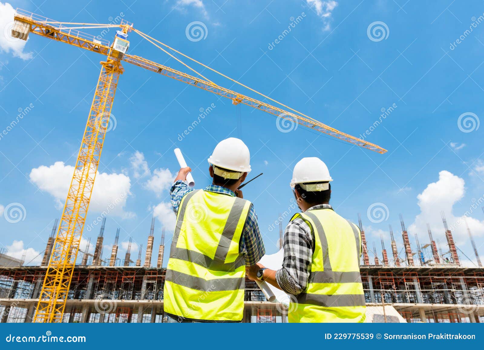 Building Inspector, Civil Engineering and Construction Business Stock ...