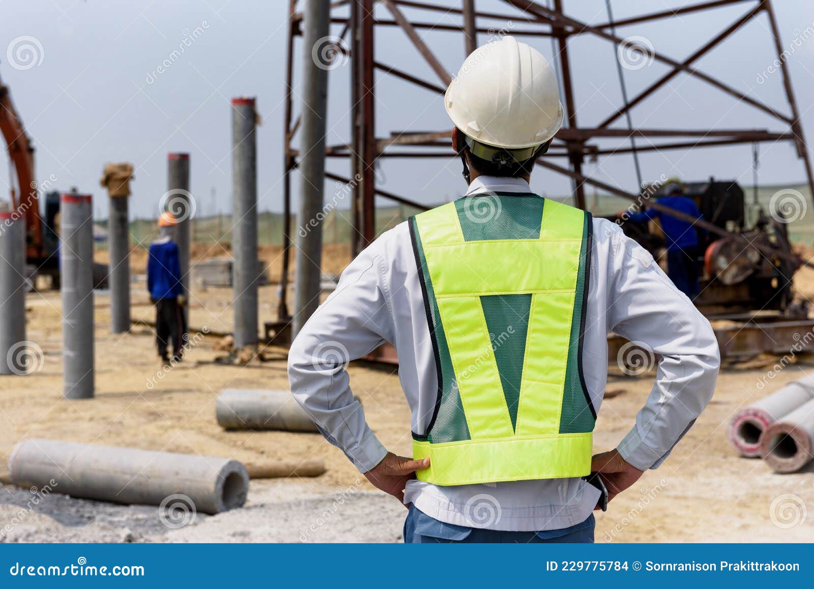 Building Inspector, Civil Engineering and Construction Business Stock ...