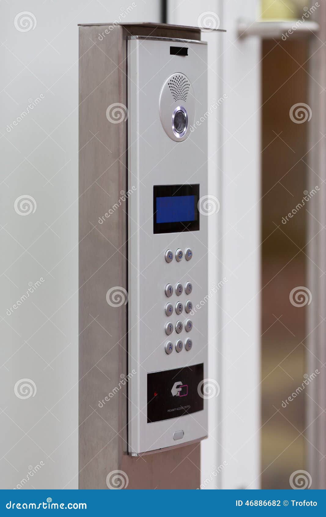 Building intercom stock photo. Image of alarm, concept - 46886682