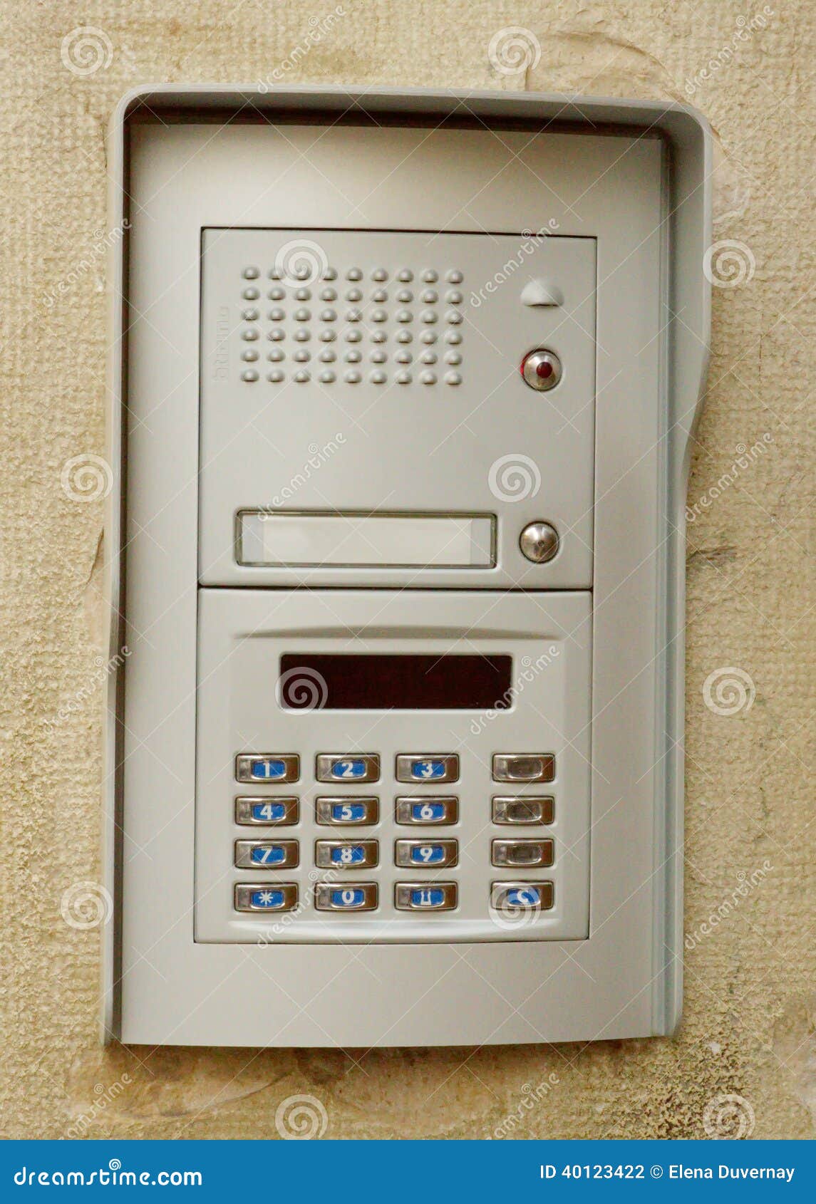 Building intercom stock photo. Image of intercom, wall - 40123422