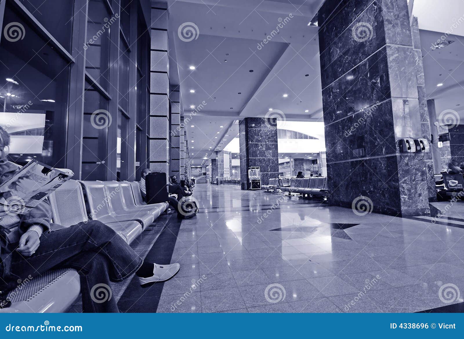 Building Interior Concourse Stock Photo - Image of architectural ...