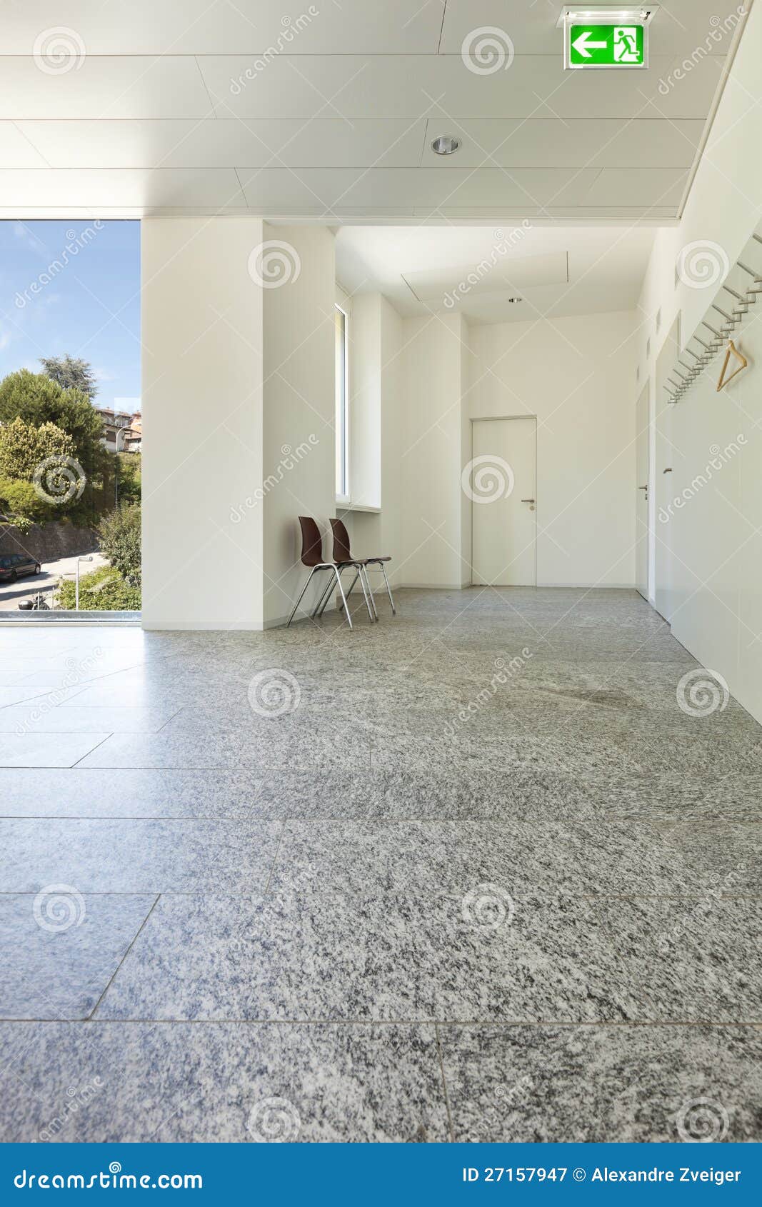 Building interior, hall stock image. Image of empty, granite - 27157947