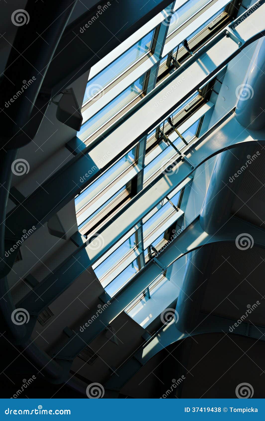 Building interior stock photo. Image of window, white - 37419438