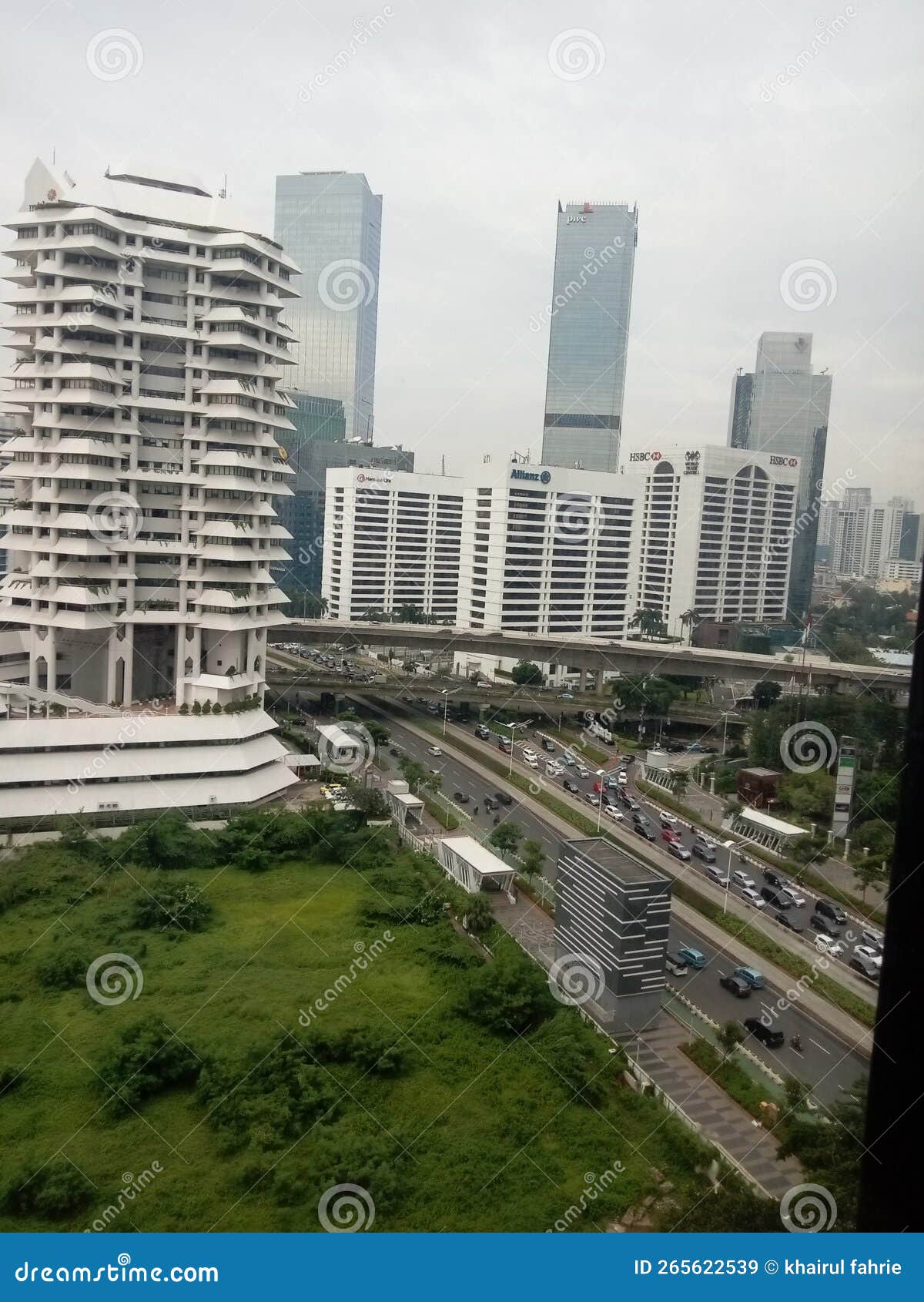 Building Intiland in Jakarta Editorial Stock Image - Image of skyline ...