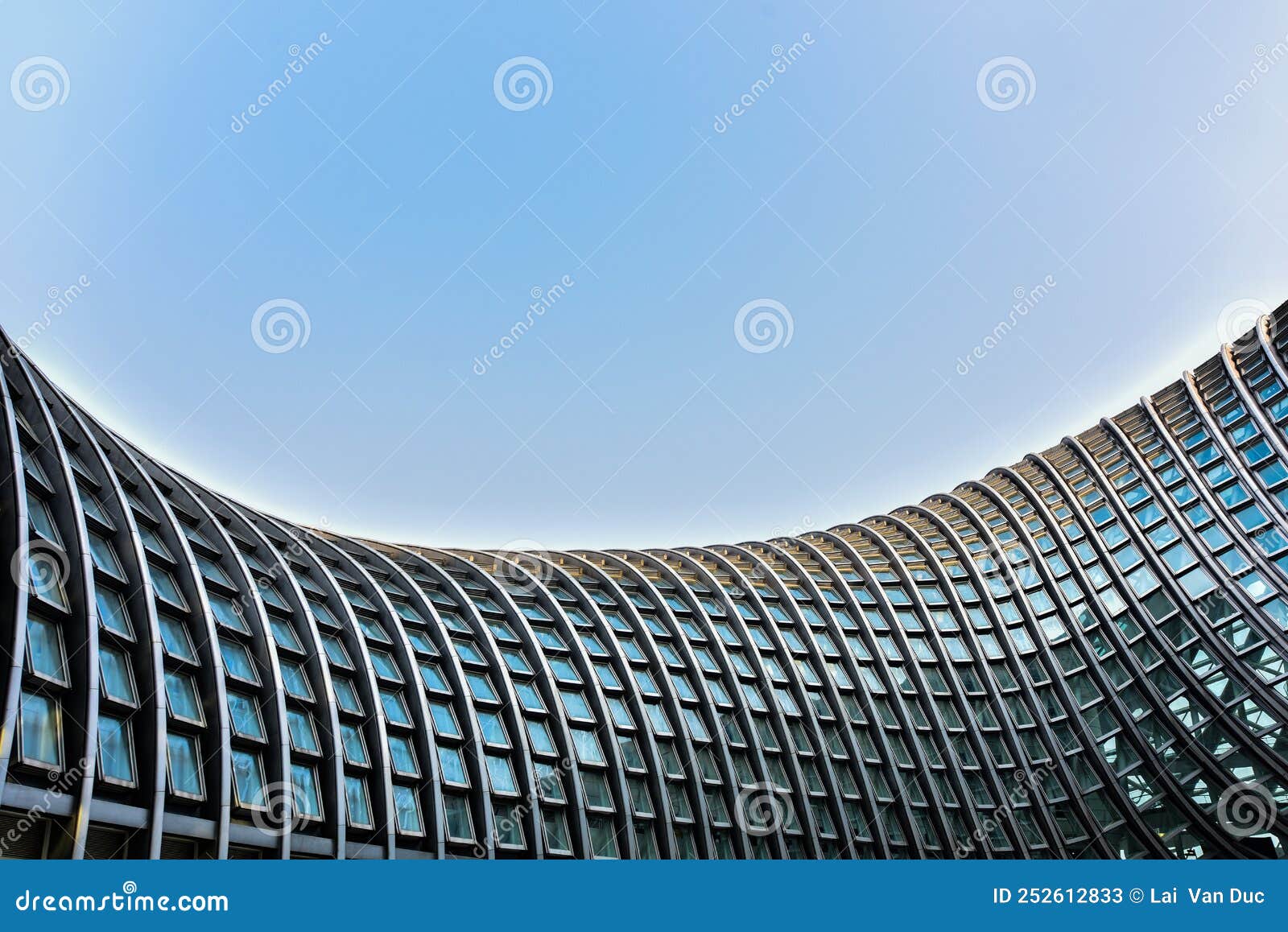 Building with Iron Structure and Giant Glass in China Editorial Stock ...