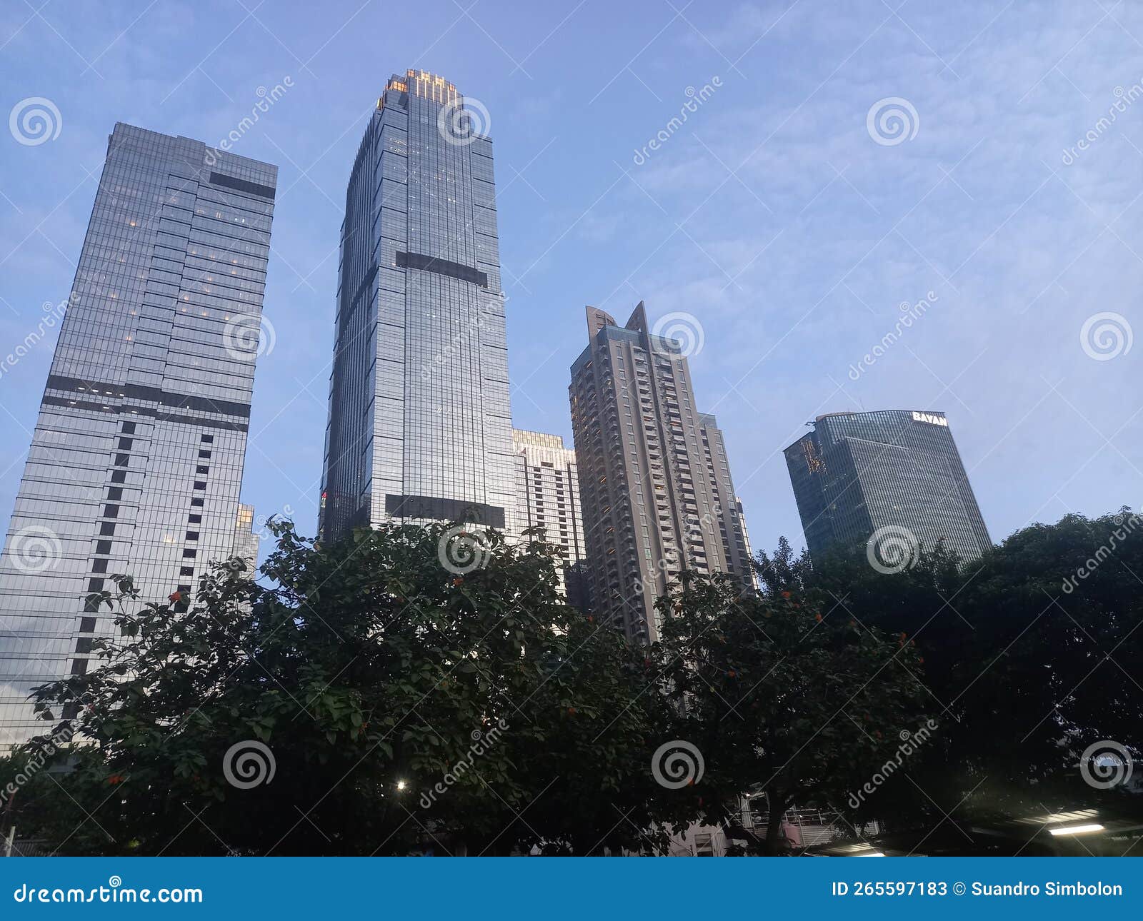 Building of jakarta editorial stock photo. Image of building - 265597183