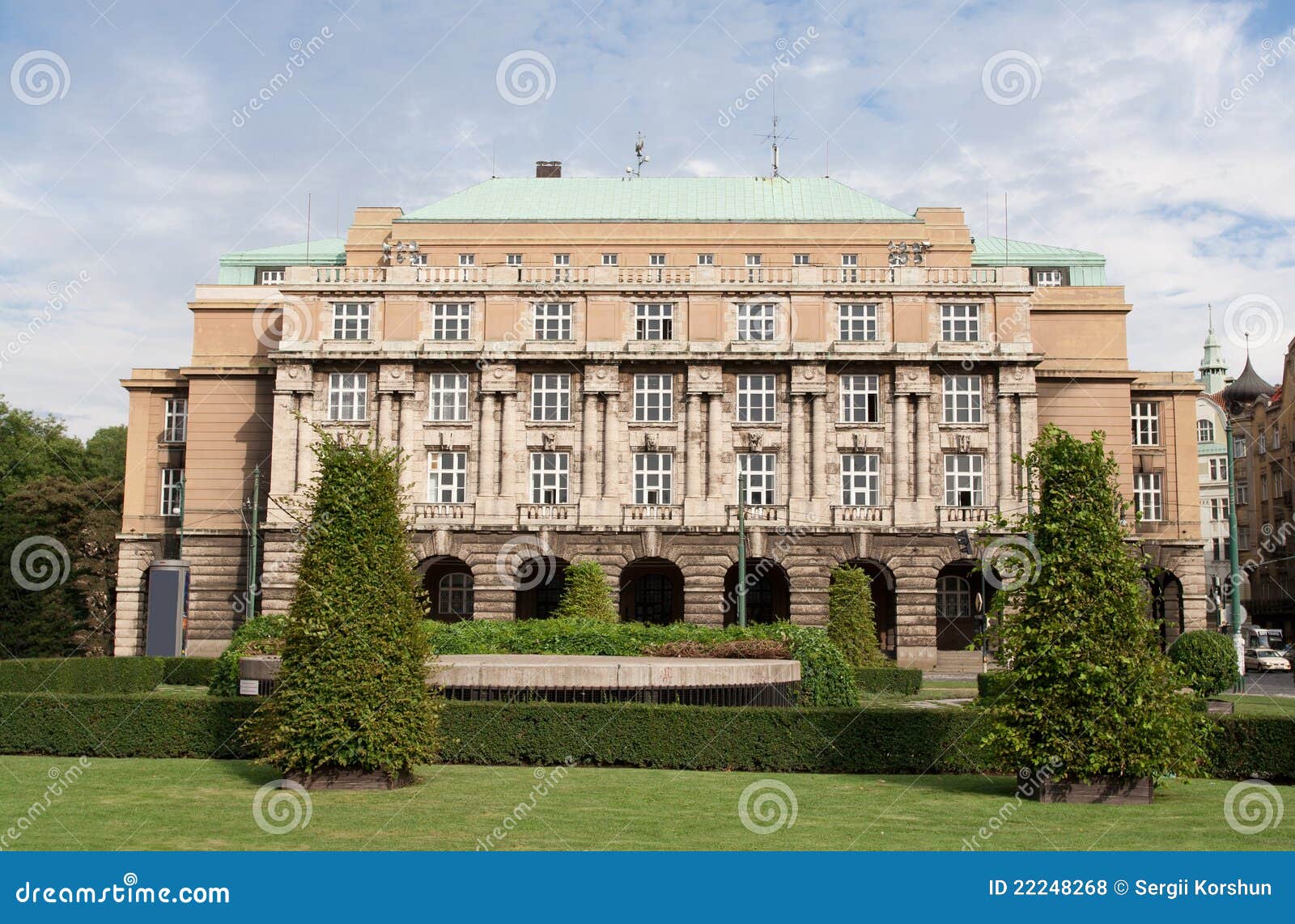 Building Karolinum Charles University Prague Stock Photo - Image of ...