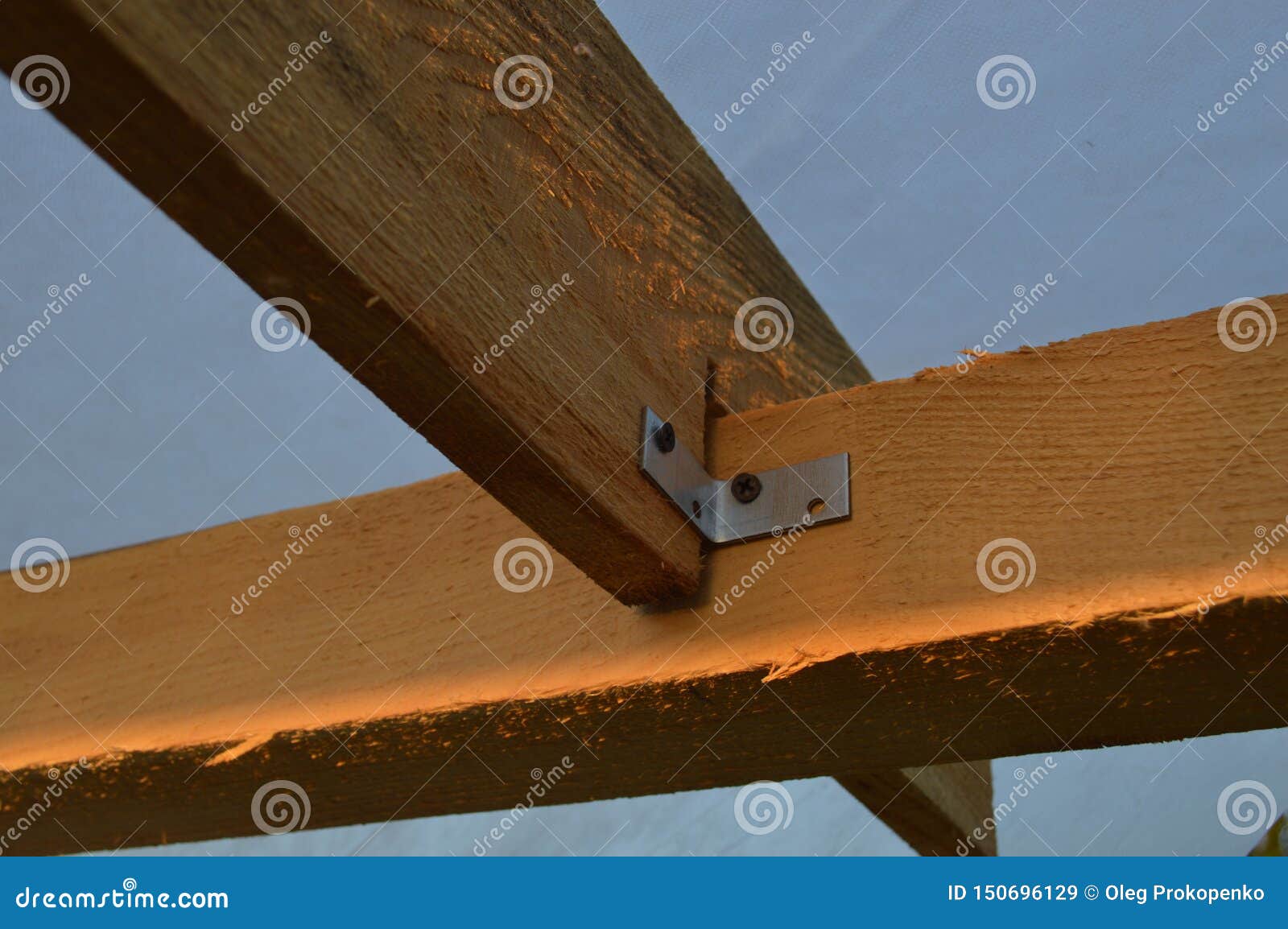 Building Knots and Designs from a Tree, Fastening of a Framework Stock ...