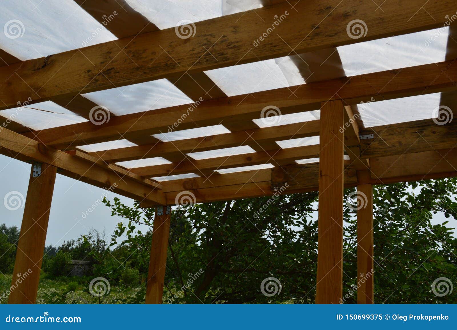 Building Knots and Designs from a Tree, Fastening of a Framework Stock ...