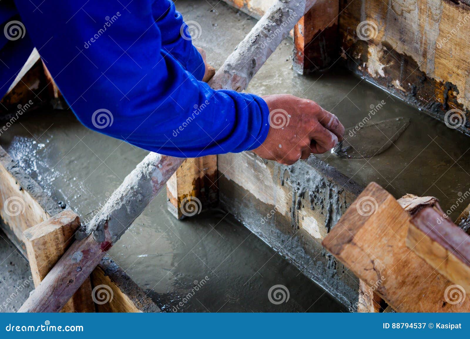 Building Ladder Concrete Staircase Stock Image - Image of work ...