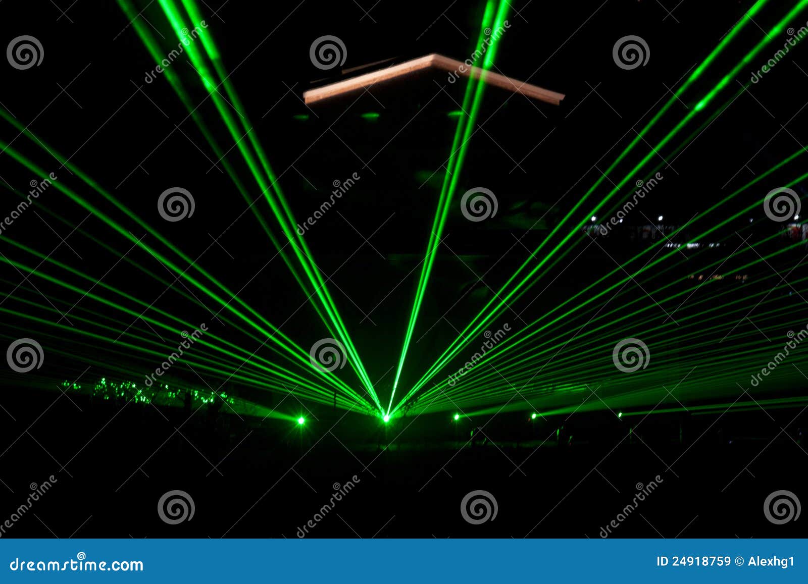 Building laser beams stock image. Image of show, glow - 24918759