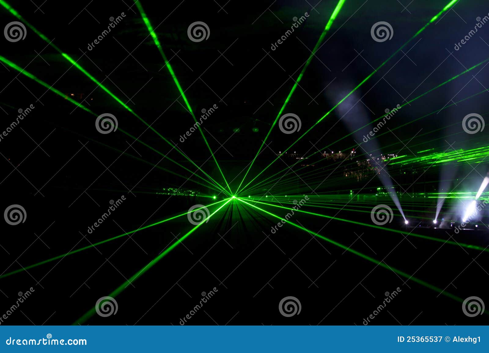 Building laser beams stock image. Image of color, celebration - 25365537