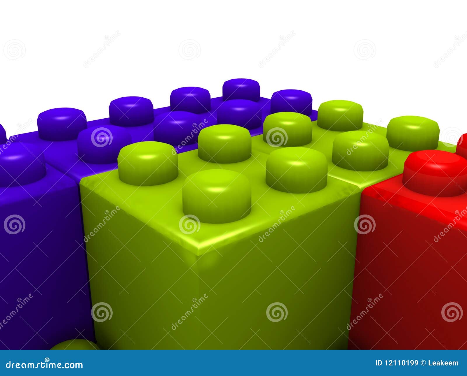 Building lego blocks stock illustration. Illustration of colors - 12110199