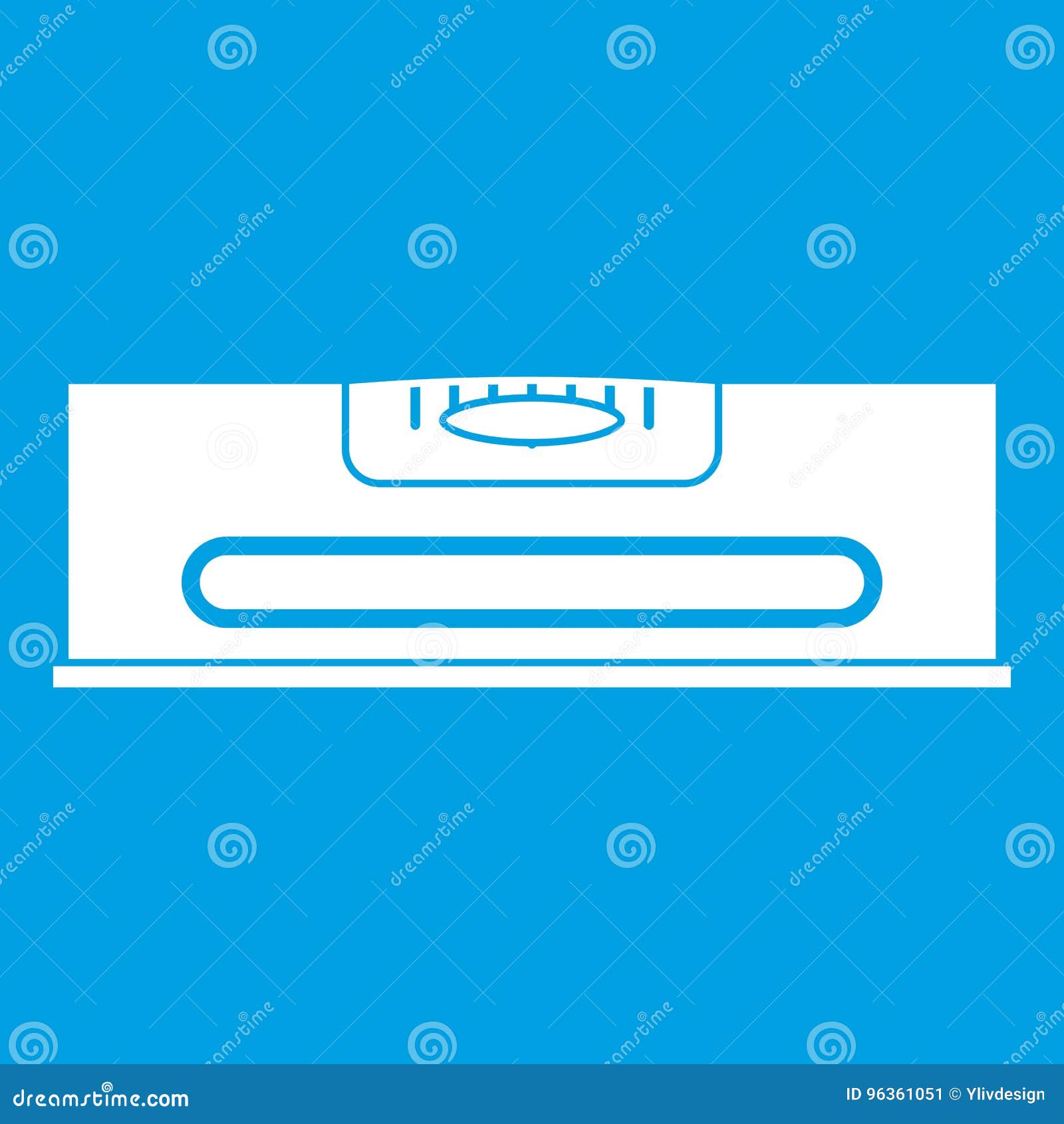 Building level icon white stock vector. Illustration of icon - 96361051