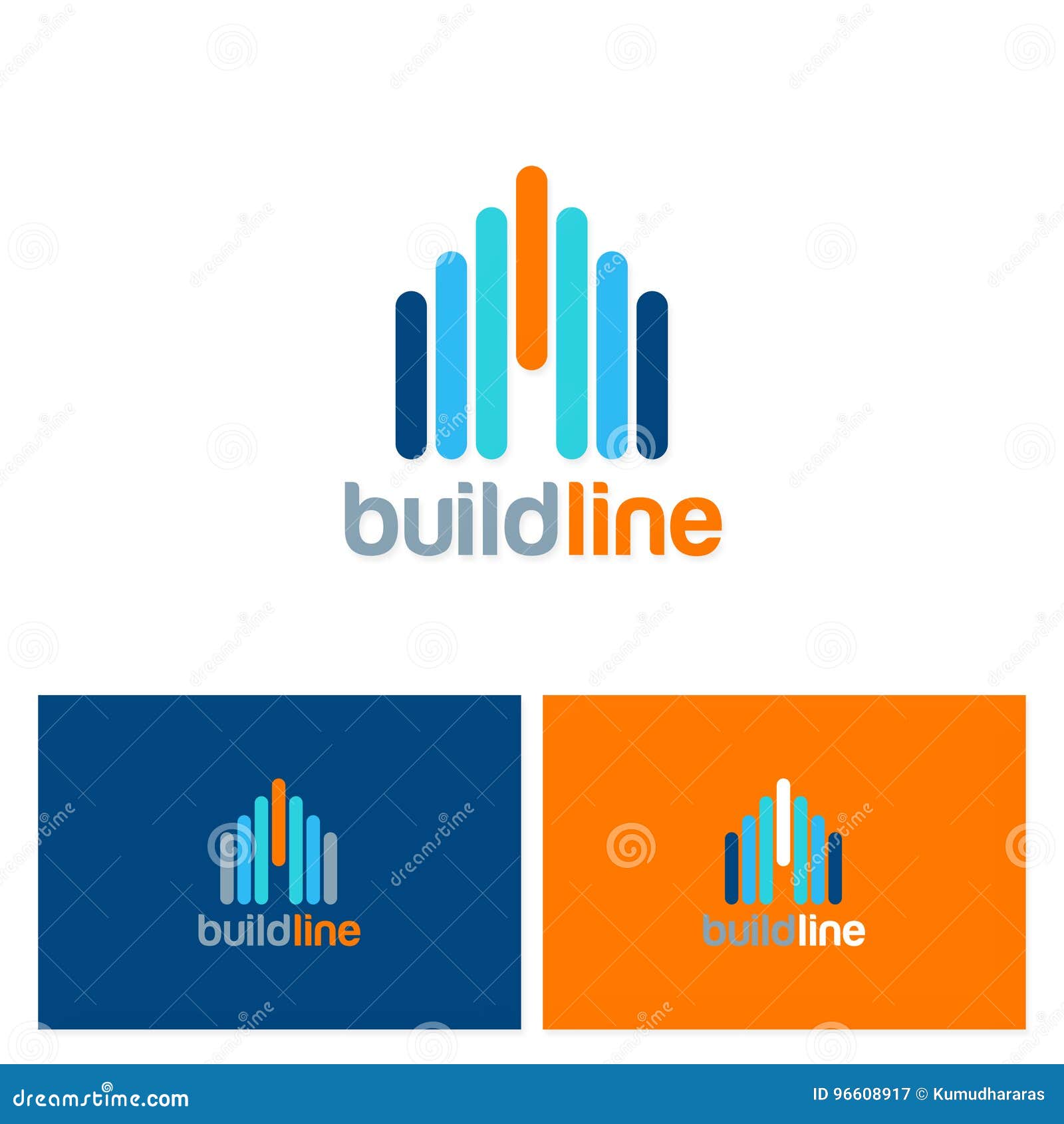 Building line color logo stock vector. Illustration of building - 96608917