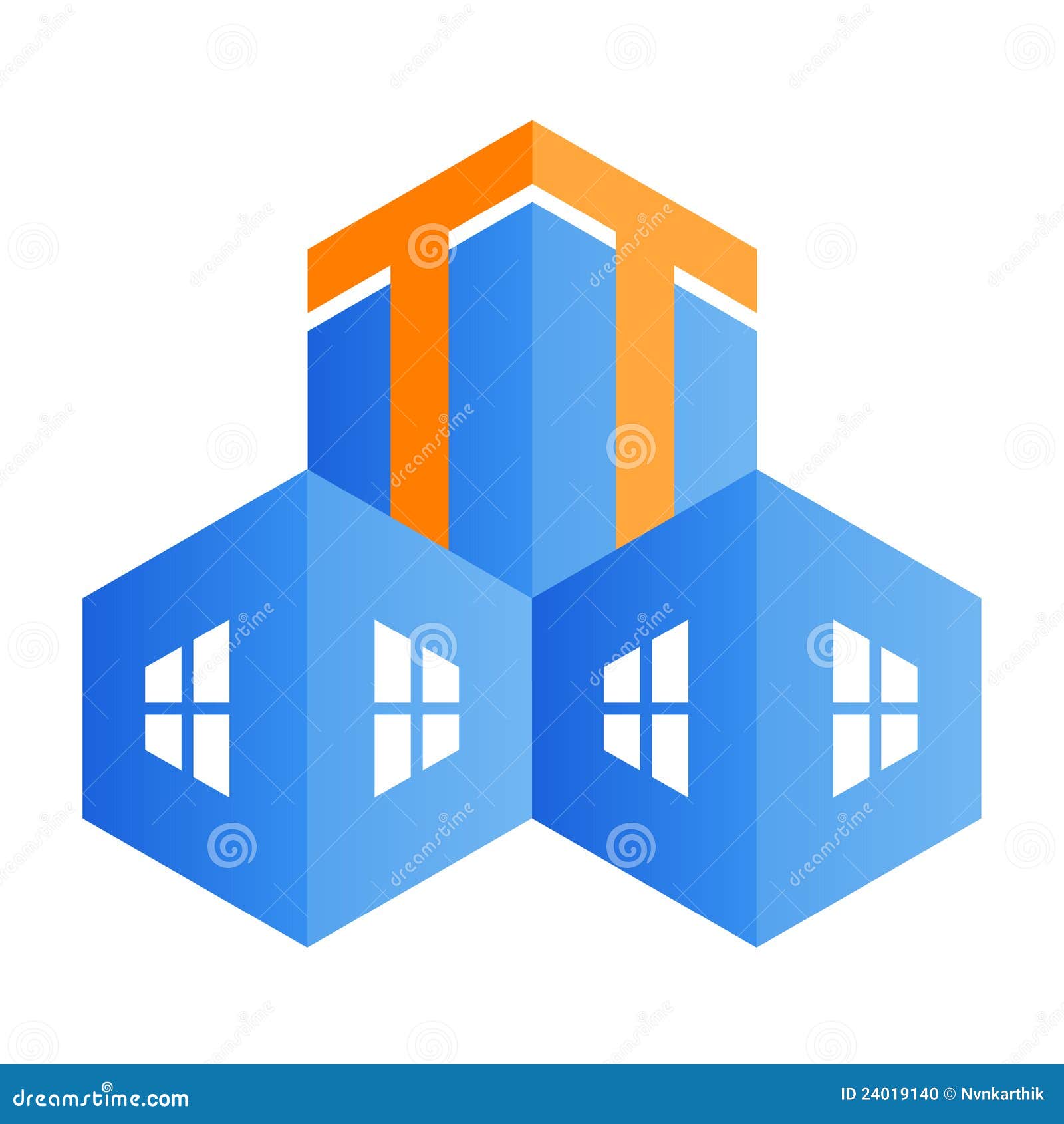 Building logo stock vector. Illustration of decoration - 24019140