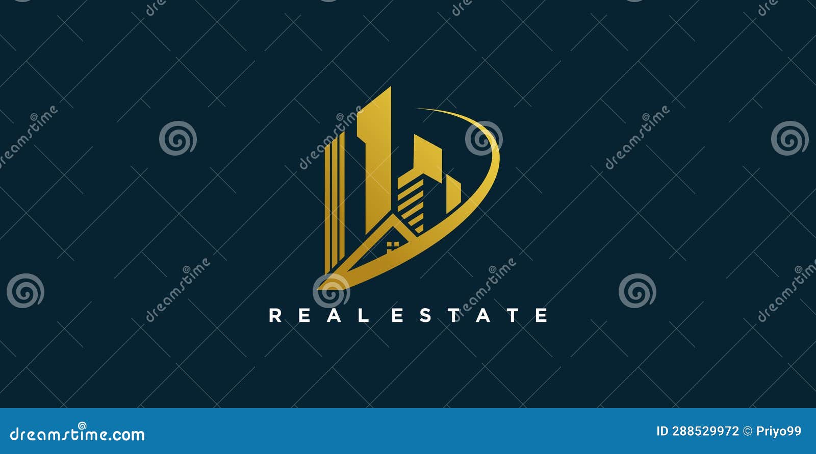 Building Logo Design Vector with Creative and Unique Style Stock Vector ...