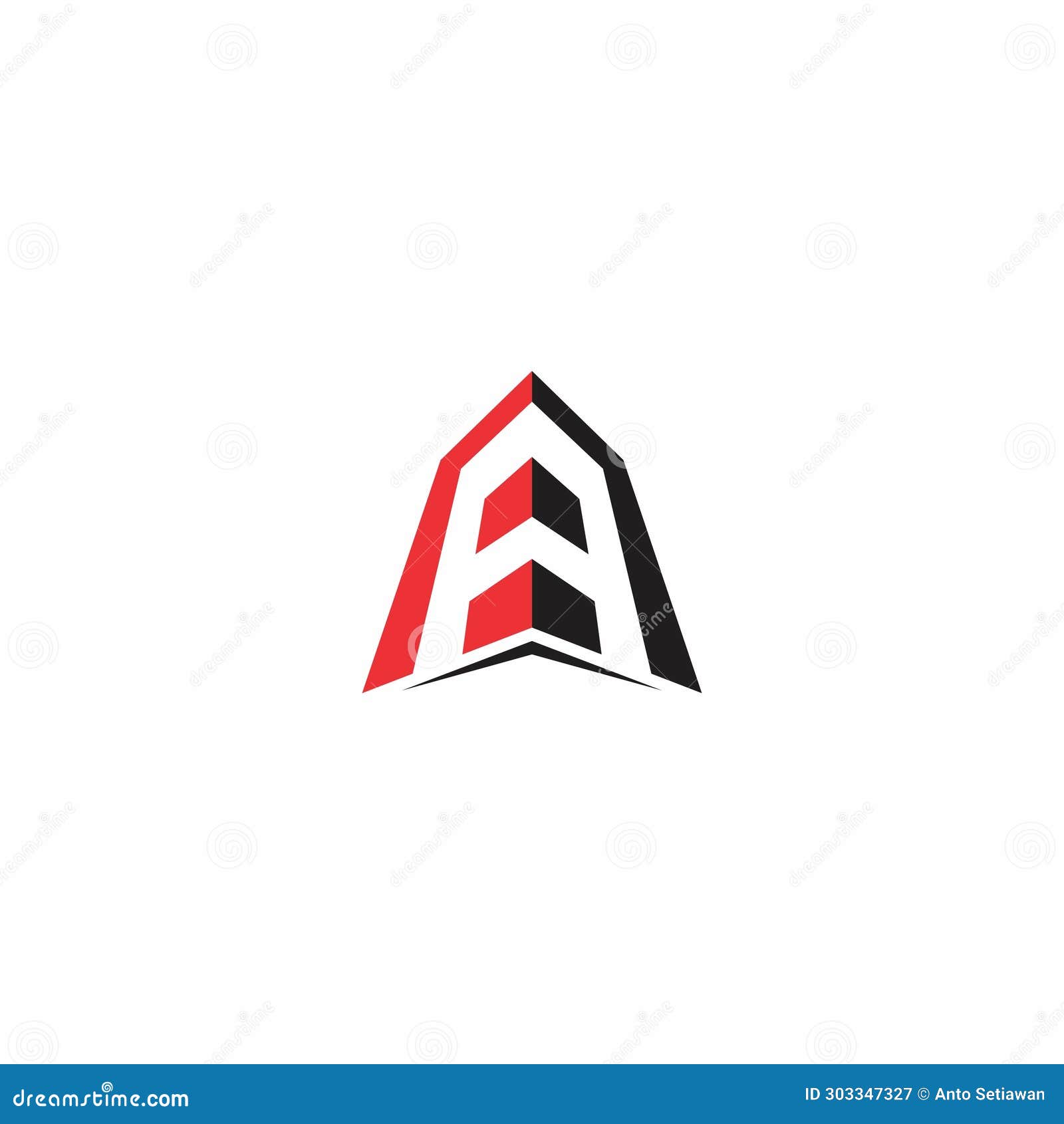 A Building Logo. Letter a Icon Stock Vector - Illustration of apartment ...