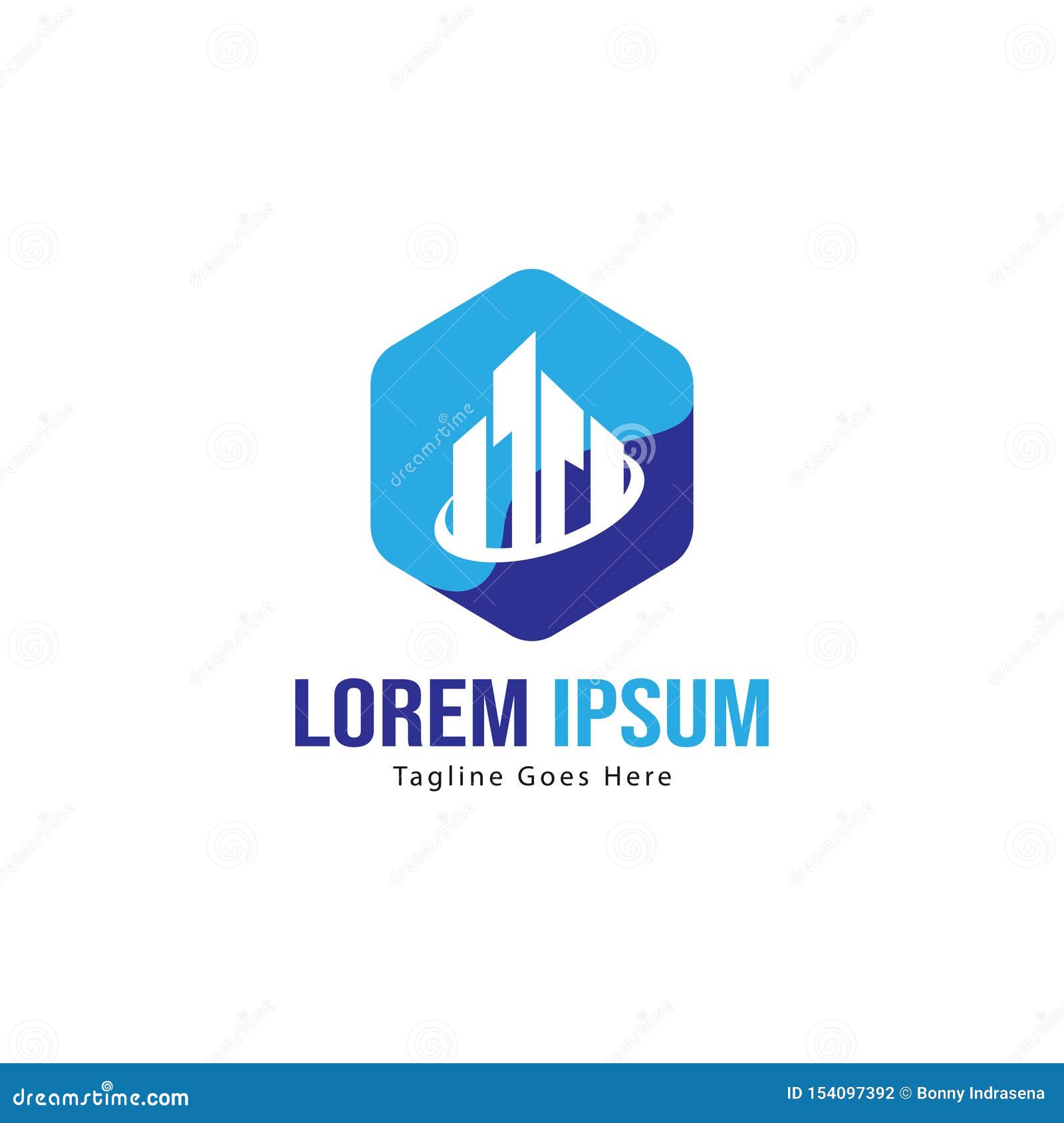 Building Logo Template Design. Minimalist Building Logo with Modern ...