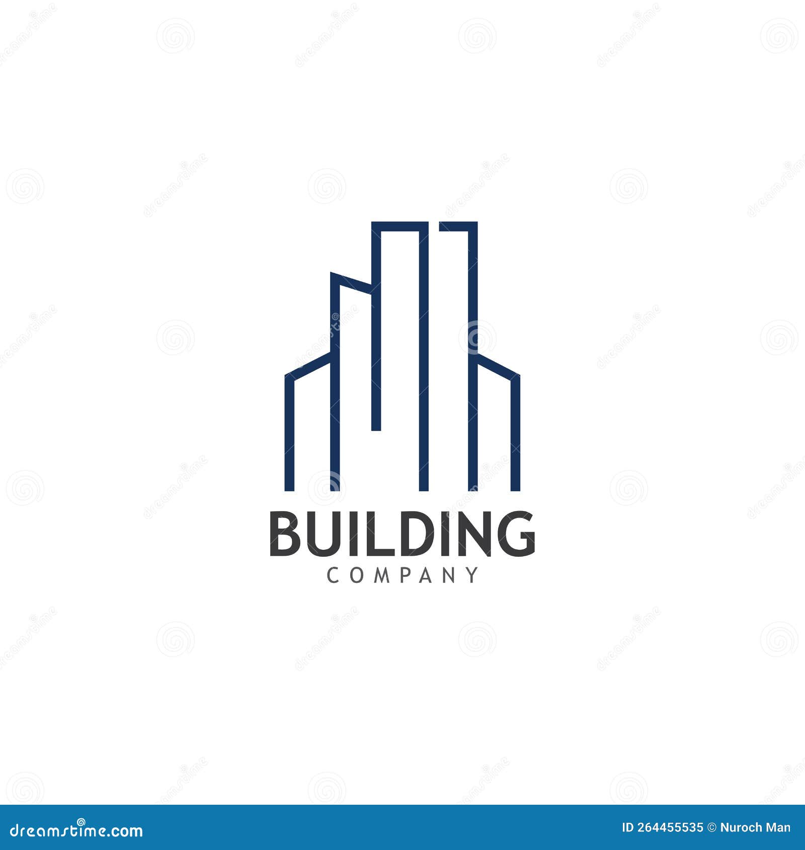 Building Logo Vector Icon Illustration Design. Stock Vector ...