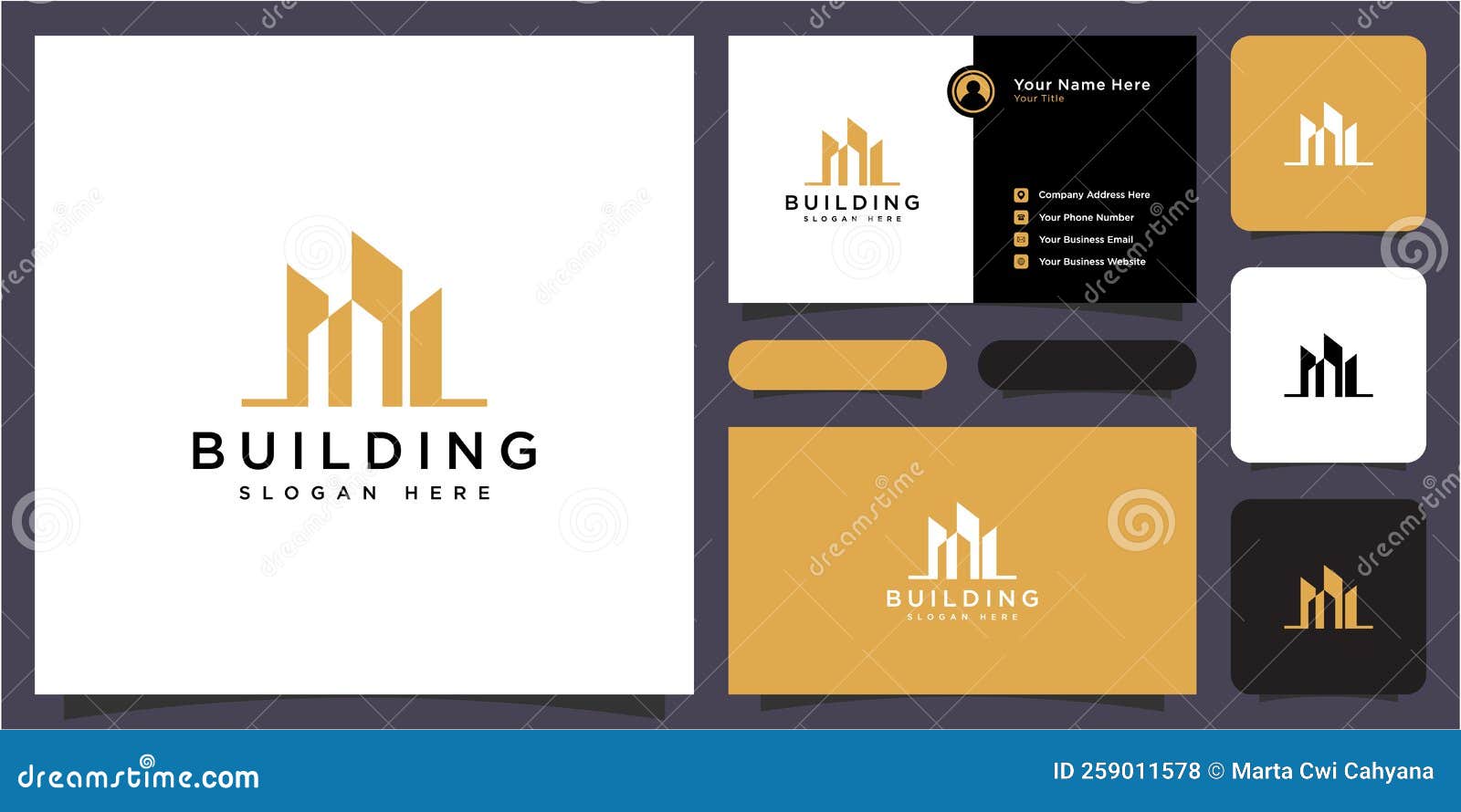 Building Logo Vector,real Estate Logo Template Stock Vector ...