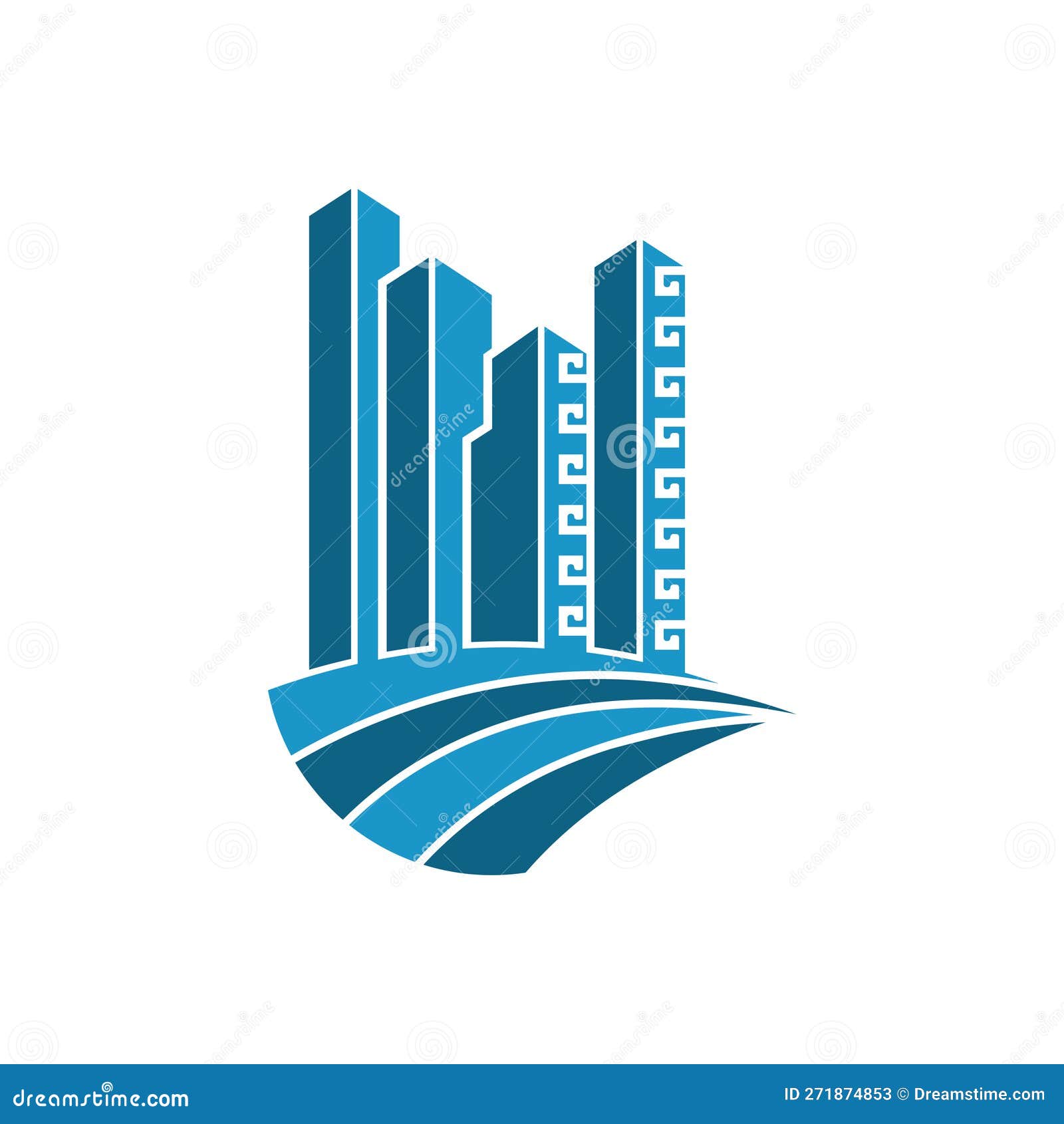Building Logo Vector and Symbol Icon Stock Vector - Illustration of ...
