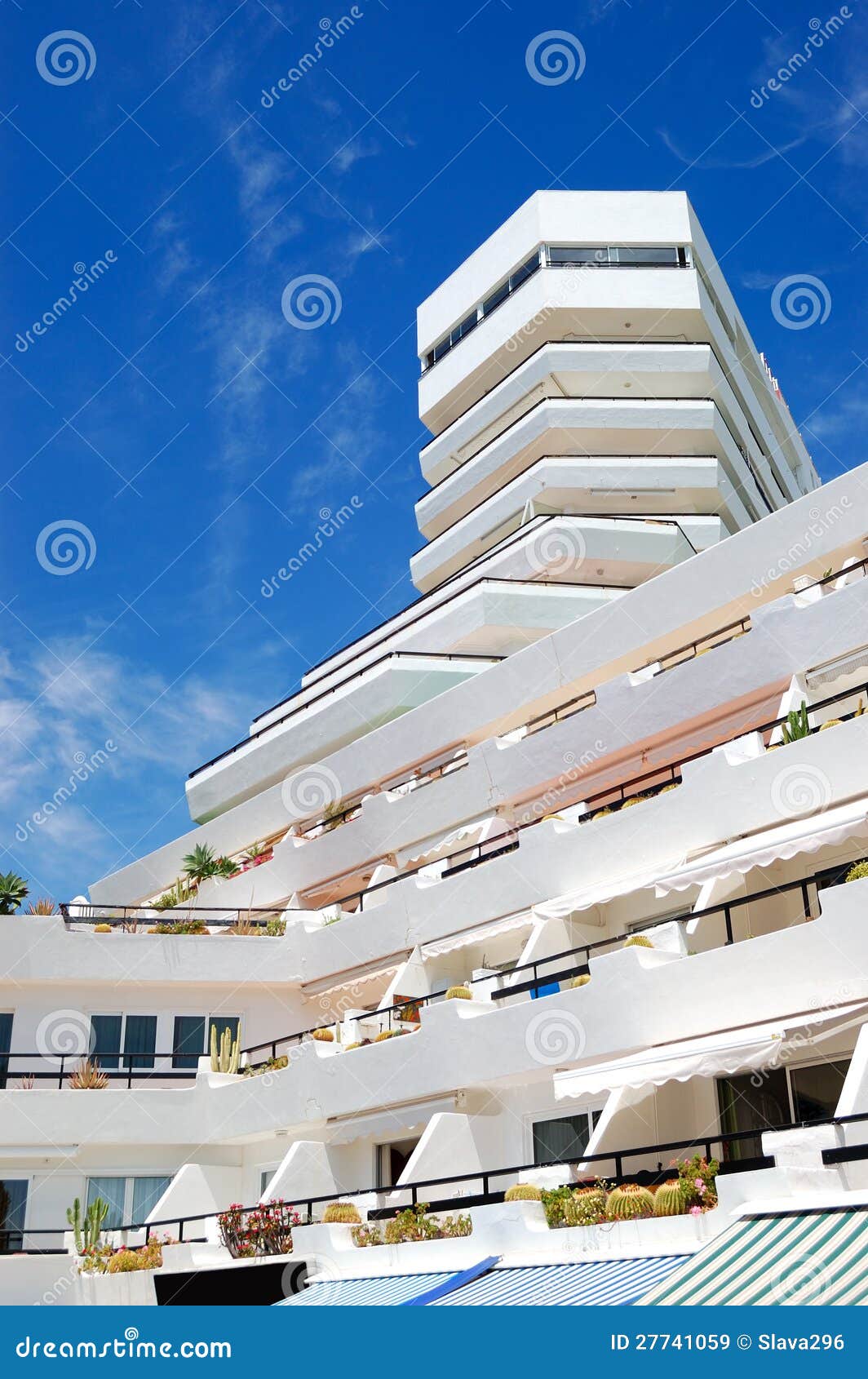 Building of the Luxury Hotel Stock Image - Image of coast, europe: 27741059