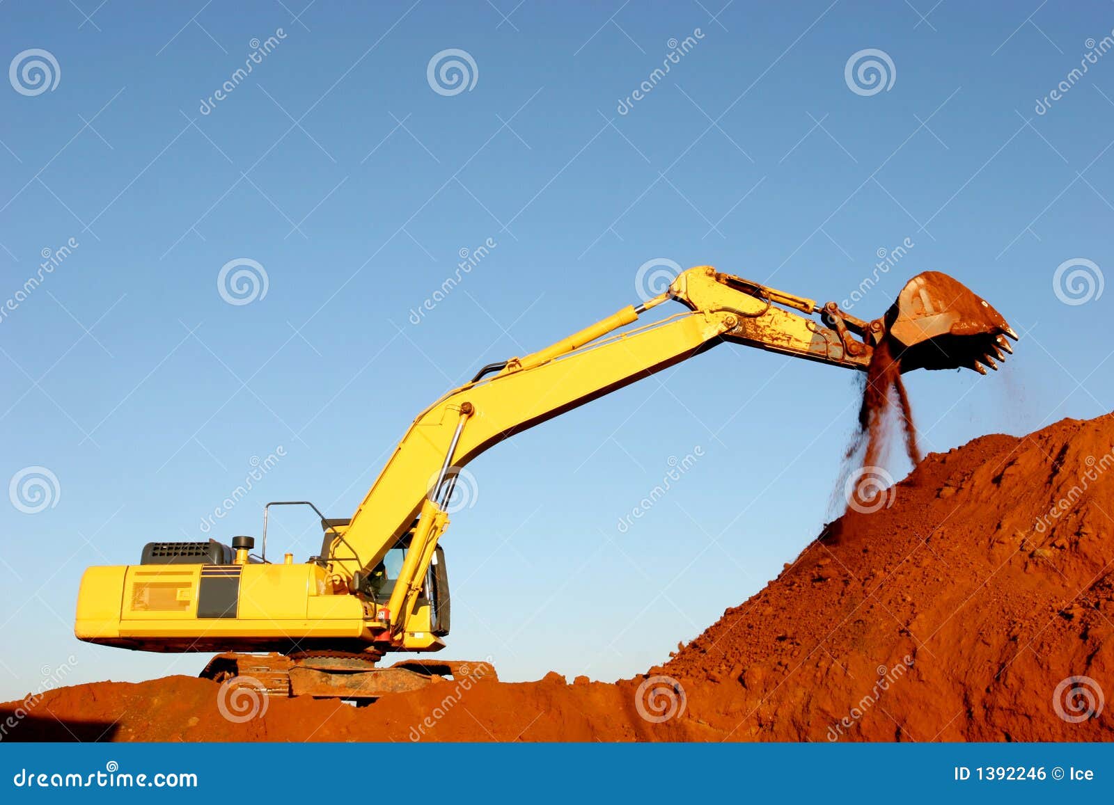 Building Machine stock photo. Image of employed, bulldozer - 1392246