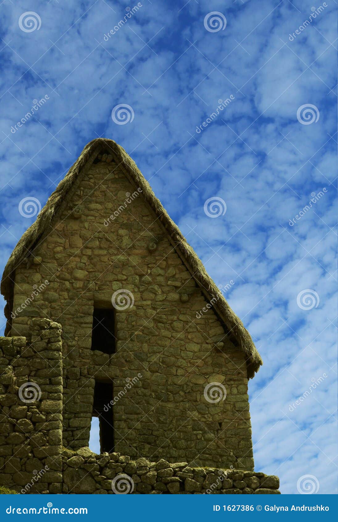 Building in the Machu-Picchu Stock Photo - Image of incan, country: 1627386