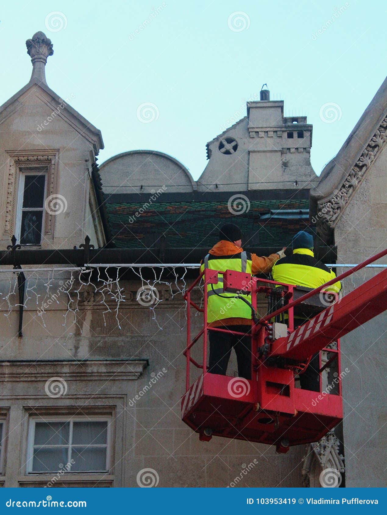 Building Maintenance stock image. Image of city, work - 103953419