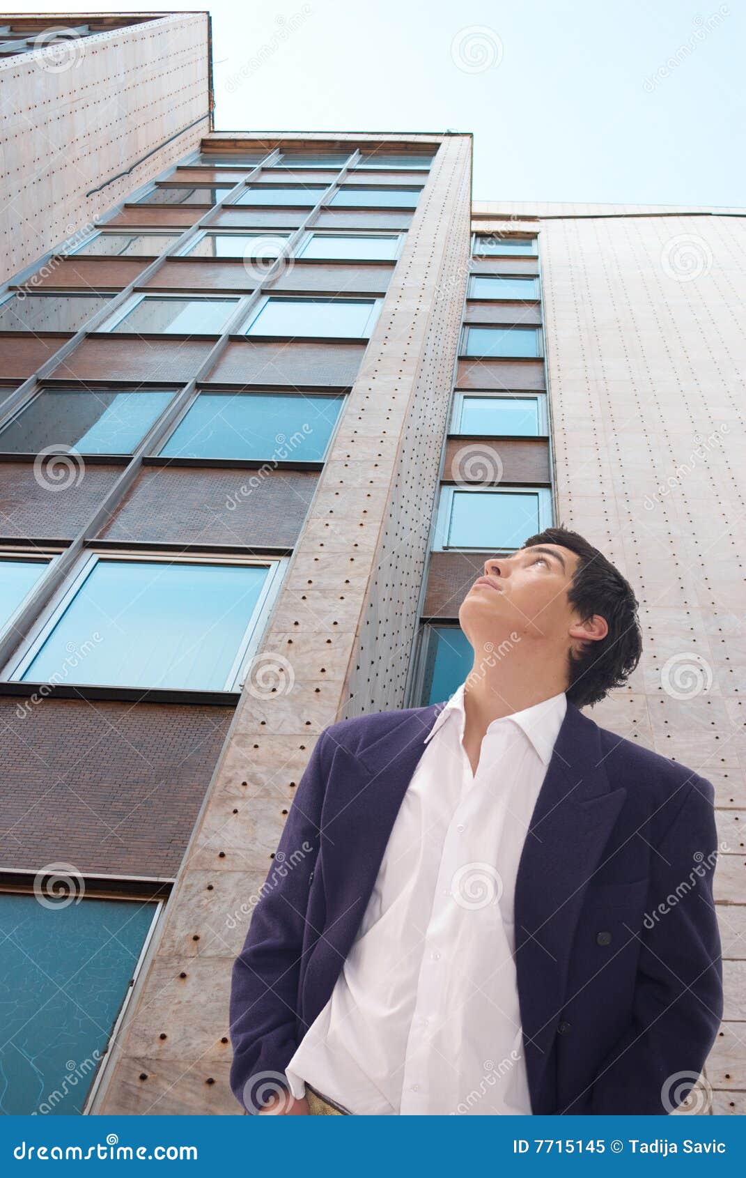 Building and man stock image. Image of structure, exterior - 7715145