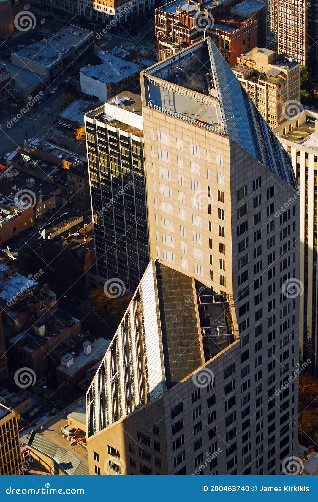 A Building with Many Angles Creates a Geometric Wonder Stock Photo ...