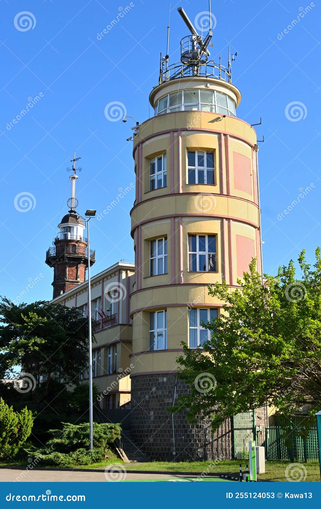 The Building of the Maritime Office in Gdansk Stock Image - Image of ...