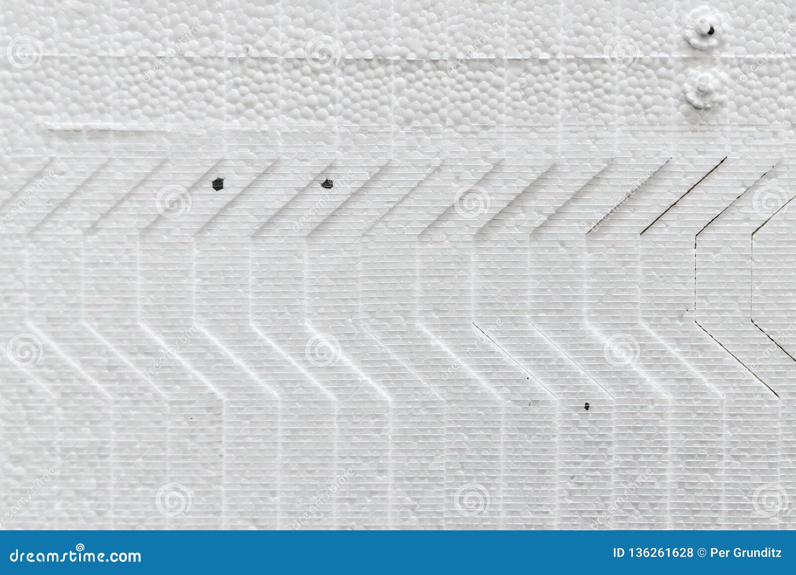 Construction Material - Polystyrene Foam - Sheets of Styrofoam Stock ...