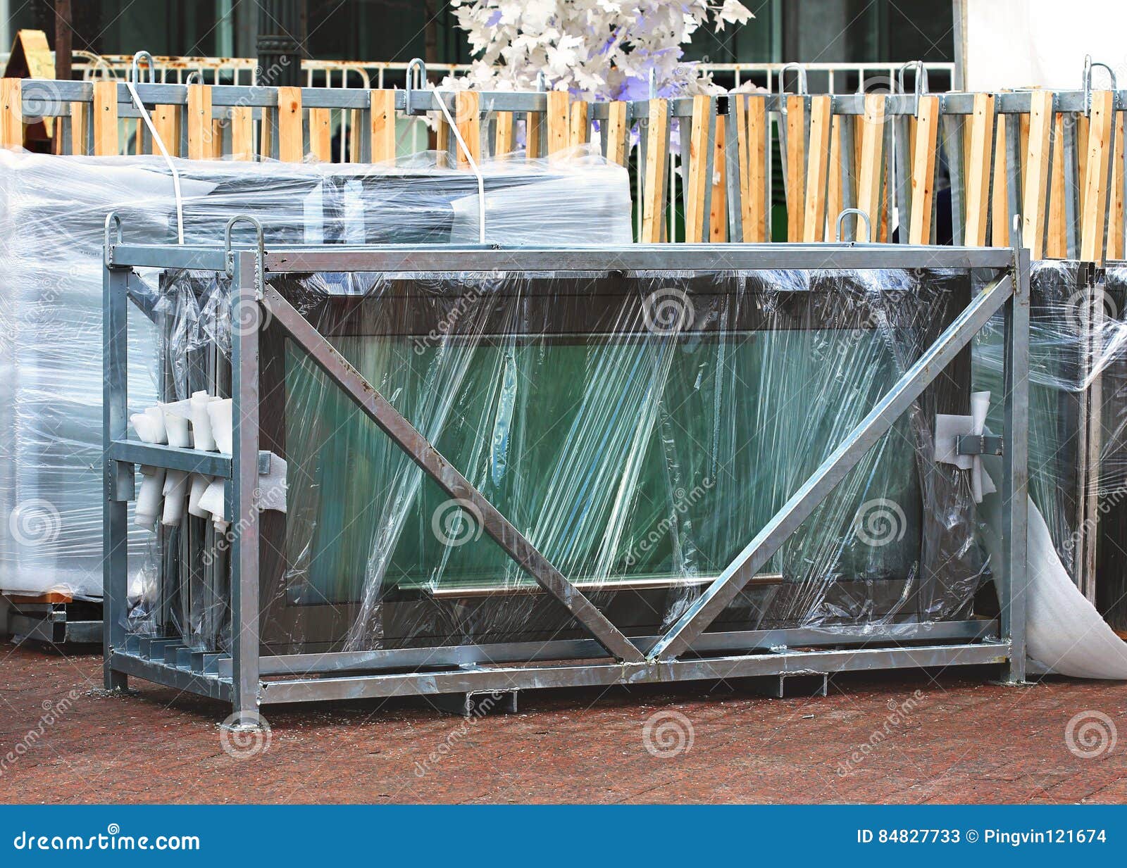 Building Materials in Packaging Stock Image - Image of protection ...