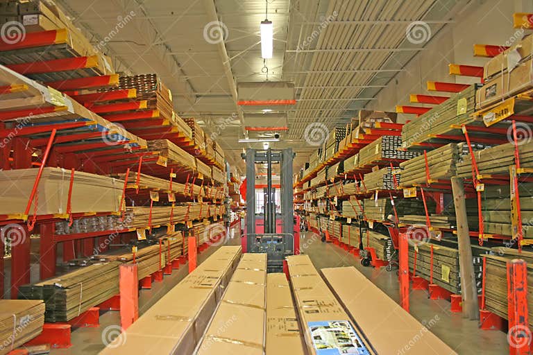 Building materials store. stock photo. Image of depository - 4981970