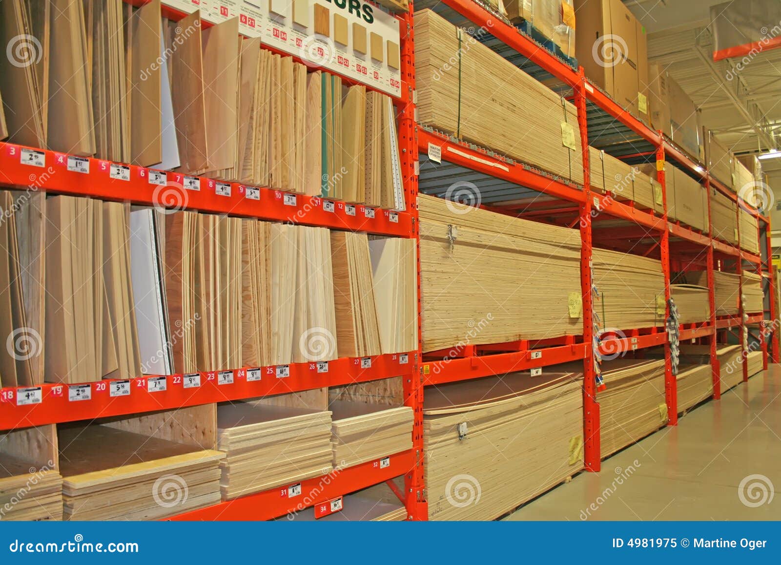 Building materials store. stock image. Image of crate - 4981975
